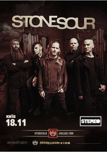 Stone Sour Kyiv 18 november 2018: Buy tickets